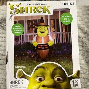 Dreamworks | Holiday | Shrek Airblown Halloween Inflatable 65ft Tall ...